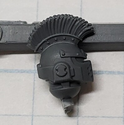 Warhammer 30K Space Marine Bits Mark III Command Squad Artificer Helm w ...
