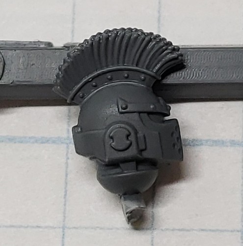Warhammer 30K Space Marine Bits Mark III Command Squad Artificer Helm w ...