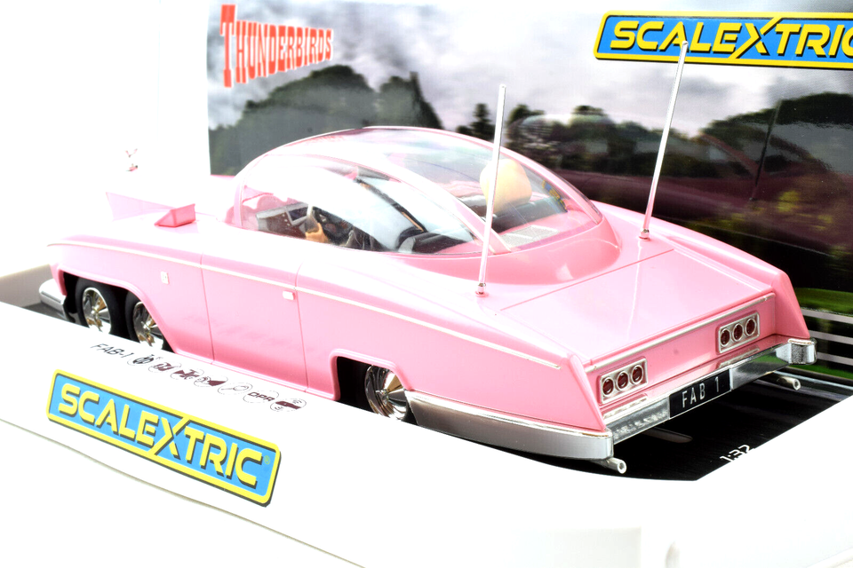 Scalextric Thunderbirds FAB-1 DPR W/ Lights 1/32 Scale Slot Car C4479 ...