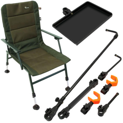 Feeder Fishing Chair Arm Accessories Pack Rod Rests Pole Rest Fishing ...