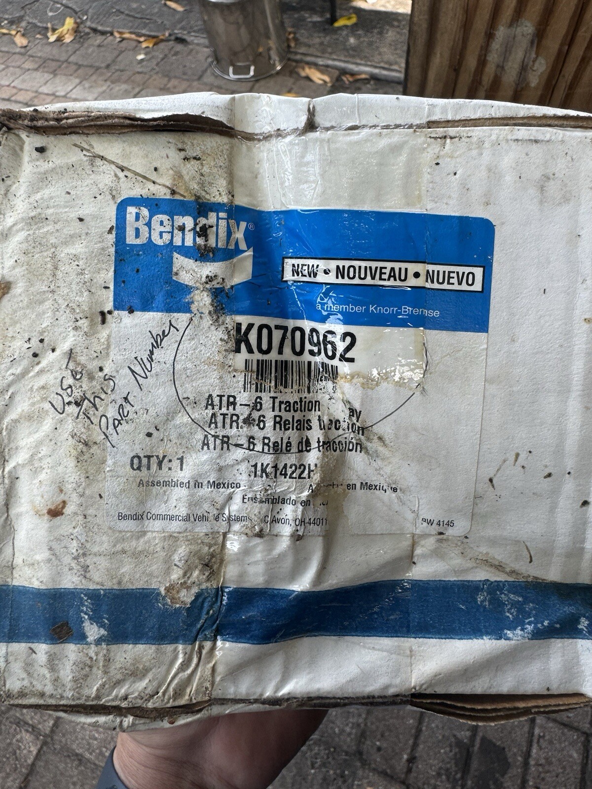 Bendix Atr-6 Traction Relay K070962 K071866 for sale online | eBay