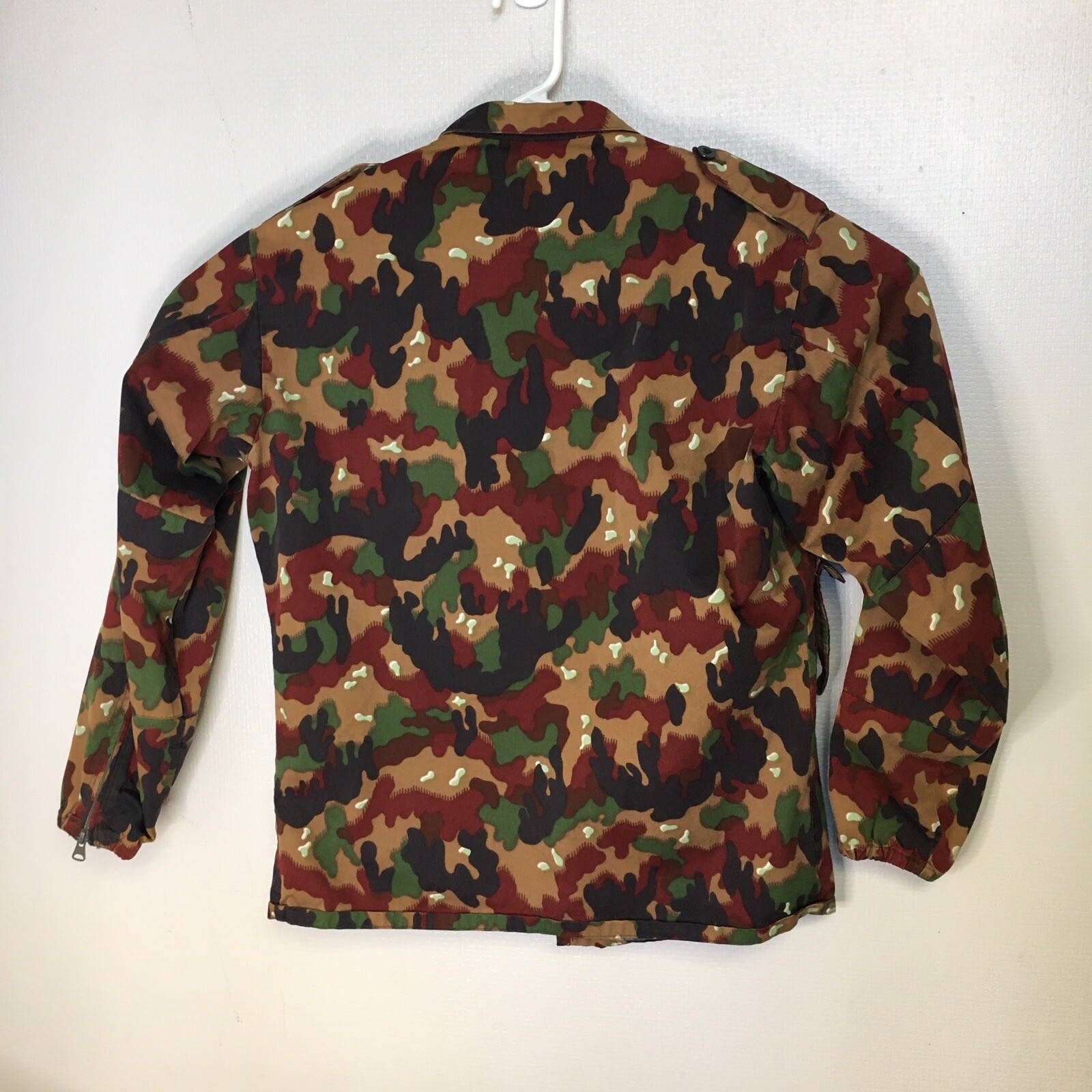 Large Swiss Army M83 Alpenflage Field Jacket Military Camouflage ...