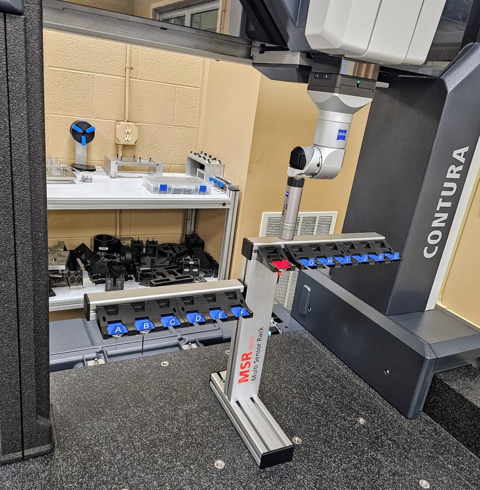 3 Stylus rack for Zeiss CMM VAST XXT TL1, TL2/TL4, TL3 adapter plates ...