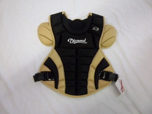 DIAMOND DCP-iX3 FP FASTPITCH SOFTBALL CATCHERS CHEST PROTECTOR(BLACK ...