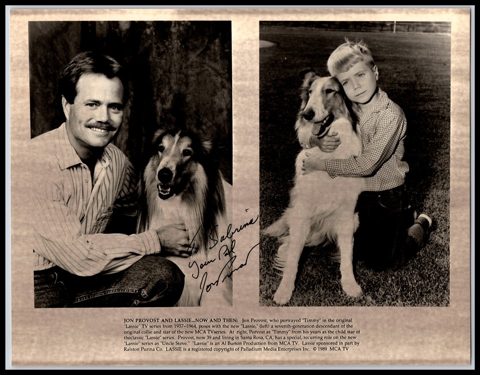 Jon Provost - Actor - 8x10 Photo - Signed / Autograph (d) | eBay