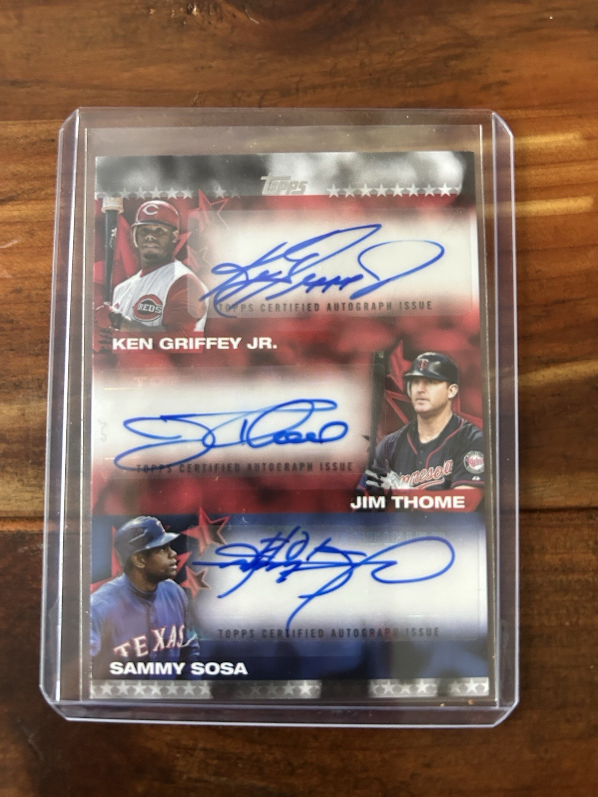 Jim Thome / Ken Griffey Jr. / Sammy Sosa 2025 Topps #BSTA-GTS Baseball ...