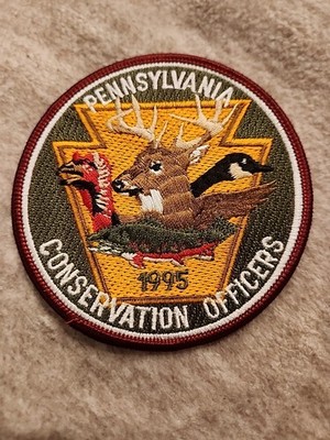 Pennsylvania Conservation Officers Patch 1995 (Game Fish Commission ...