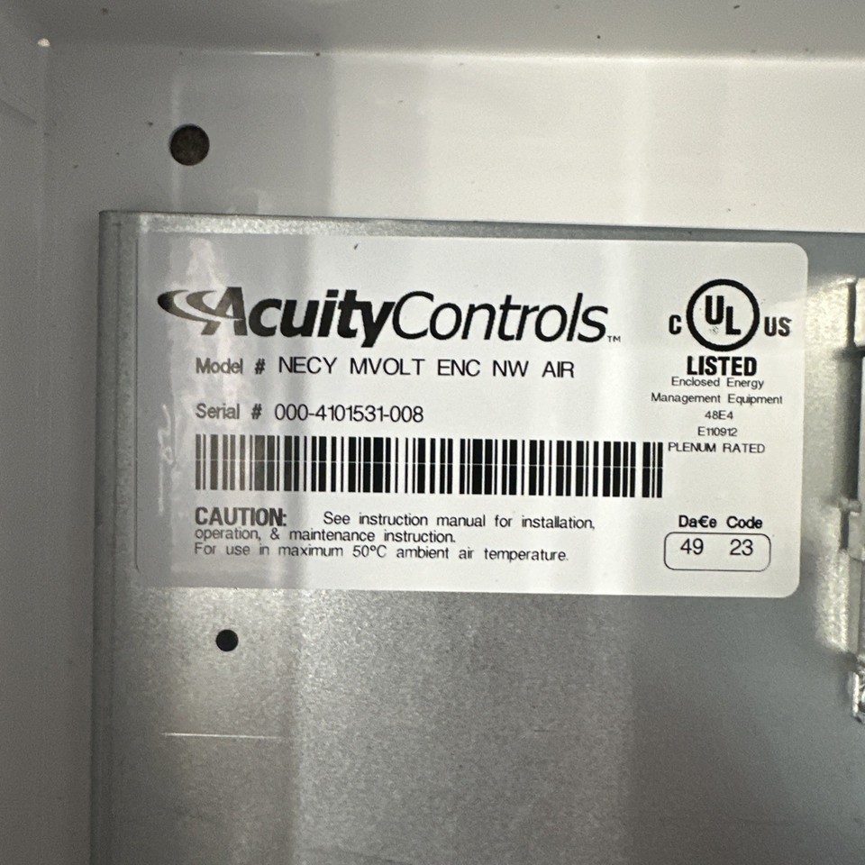 AcuityControls nLight ECLYPSE Lighting System Controller NECY MVOLT ENC ...