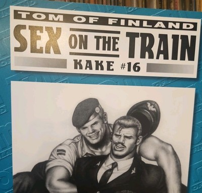 Vintage TOM OF FINLAND Kake: Sex on the Train No. 16 Magazine | eBay
