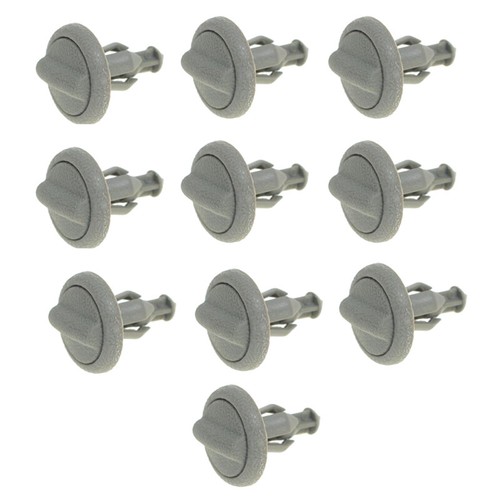 10 PCS Grey Plastic Parcel Shelf Clip Early Type End For Juke ...