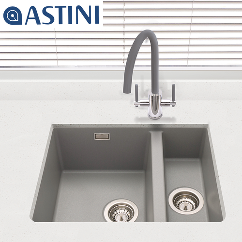 Astini Dante 1.5 Bowl Granite Composite Kitchen Sink & Waste | eBay UK