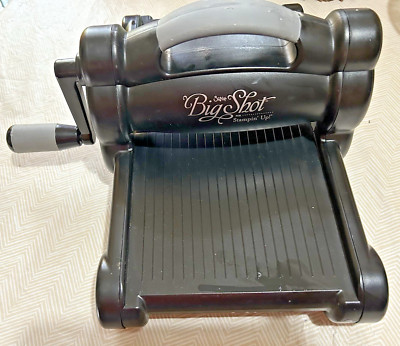 Sizzix Big Shot Portable Die Cut Emboss, Machine Only, Black | eBay