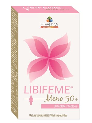 Libifeme Meno 50+, 236.5 mg, 30 tablets well-being of women menapause ...