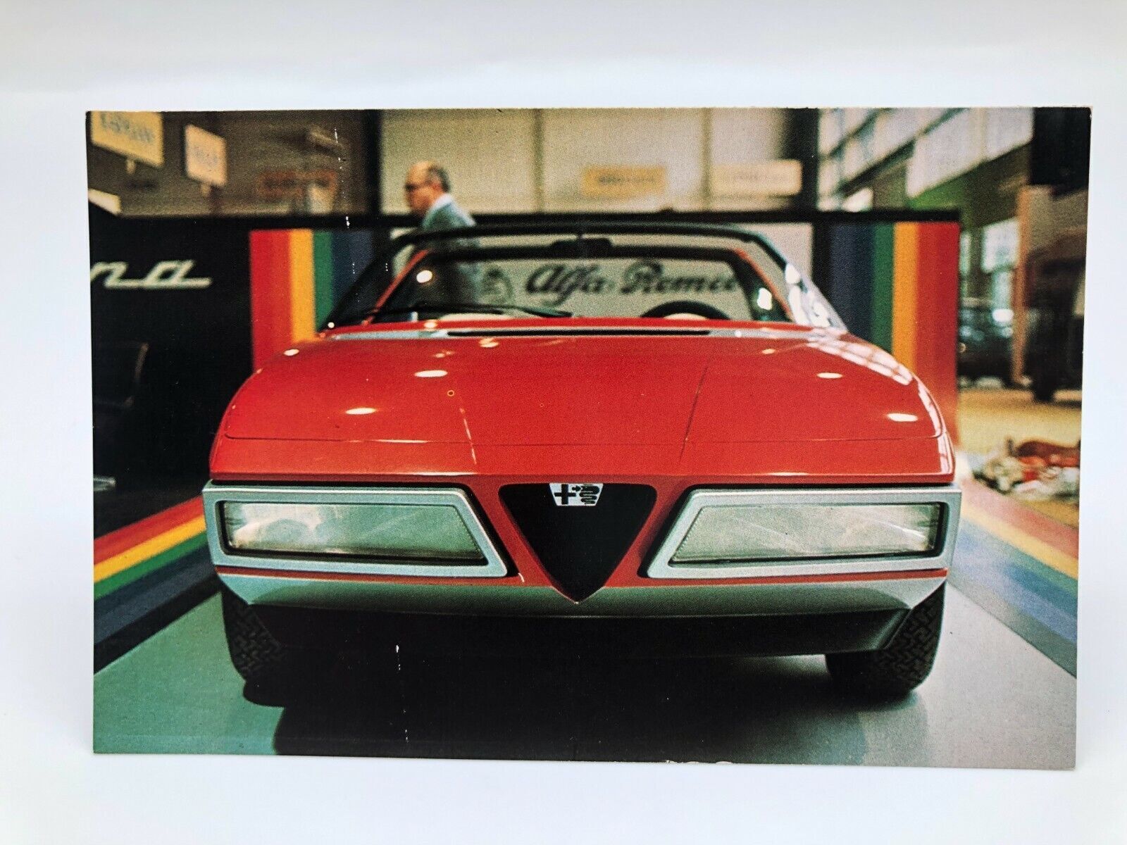 Alfa Romeo Eagle Super car card Japanese Vintage Rare F/S | eBay