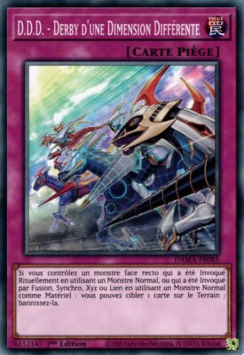 Yu Gi Oh ! D.D.D. - Derby d'une Dimension Différente DAMA-FR085 Commune ...