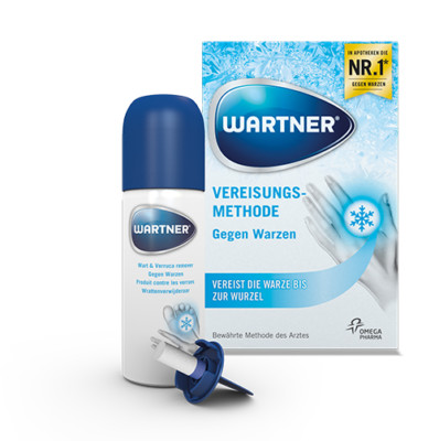 WARTNER Warzen Spray 50ml Vereisung gegen Warzen PZN 04997898 plus ...