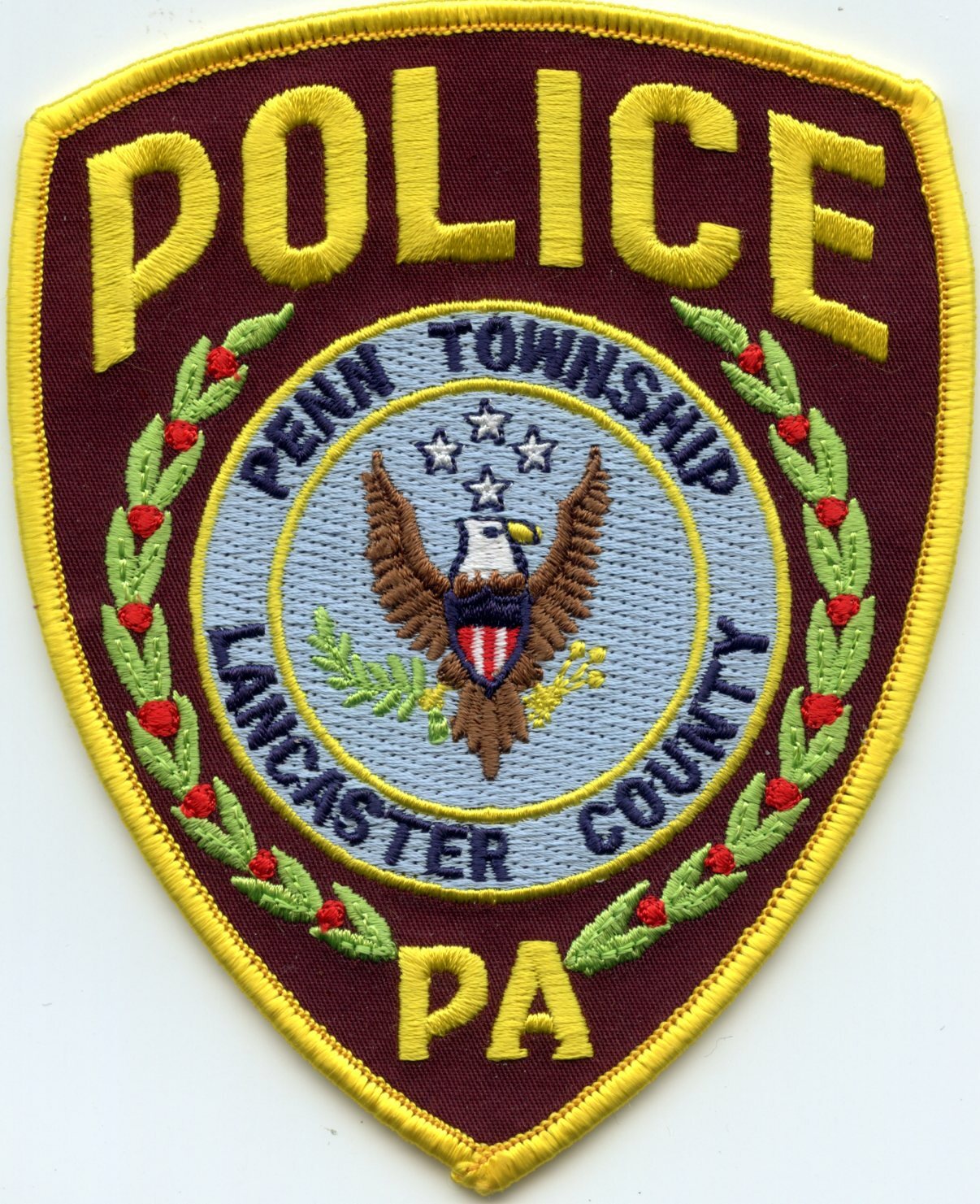 PENN TOWNSHIP Lancaster County PENNSYLVANIA PA POLICE PATCH | eBay