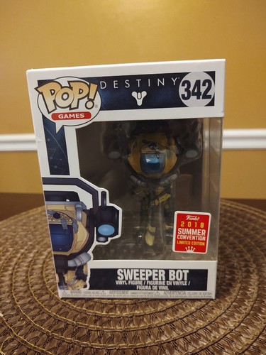 Funko Pop! Games: SDCC 2018 Convention Exclusive Destiny Sweeper Bot ...