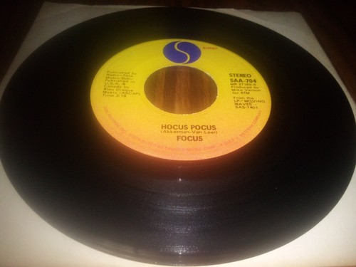 Focus Hocus Pocus I & II 7" 45 Sire Records Vinyl | eBay