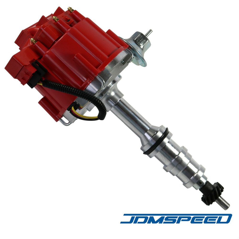 For Ford FE HEI Distributor V8 Engines Red Cap 65000 Volt 352 360 390 ...