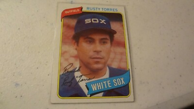 1980 TOPPS # 36 RUSTY TORRES BASEBALL CARD | eBay