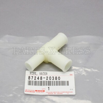 GENUINE OEM TOYOTA HEATER WATER HOSE OUTPUT T PIPE CONNECTOR SUB-ASSY ...
