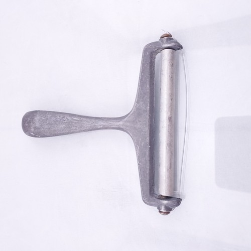 Vintage Cheese Slicer Cast Aluminum Metal Wire Cutter w Metal Roller | eBay