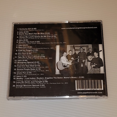 Constant Change Bluegrass