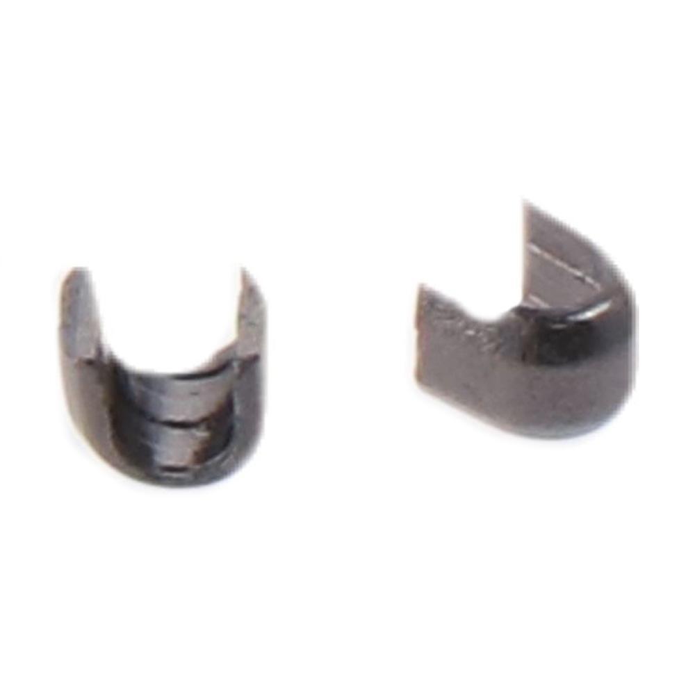 100Pcs Metal U Shape Zippers Stopper Replacement Zipper Fastener Lock ...