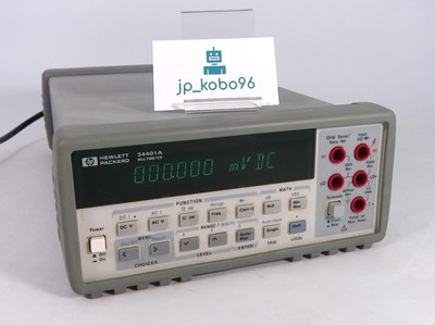 HP / Agilent 34401A Digital Multimeter 6½ Digit Tested & Spot-on R2970 ...