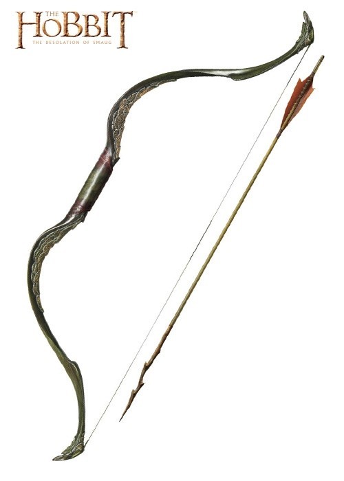 Elven Bow and Arrow of Tauriel - Hobbit LOTR - United Cutlery - UC3031 ...