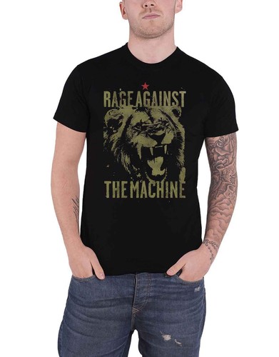 Rage Against The Machine T Shirt Pride Band Logo new Official Mens ...
