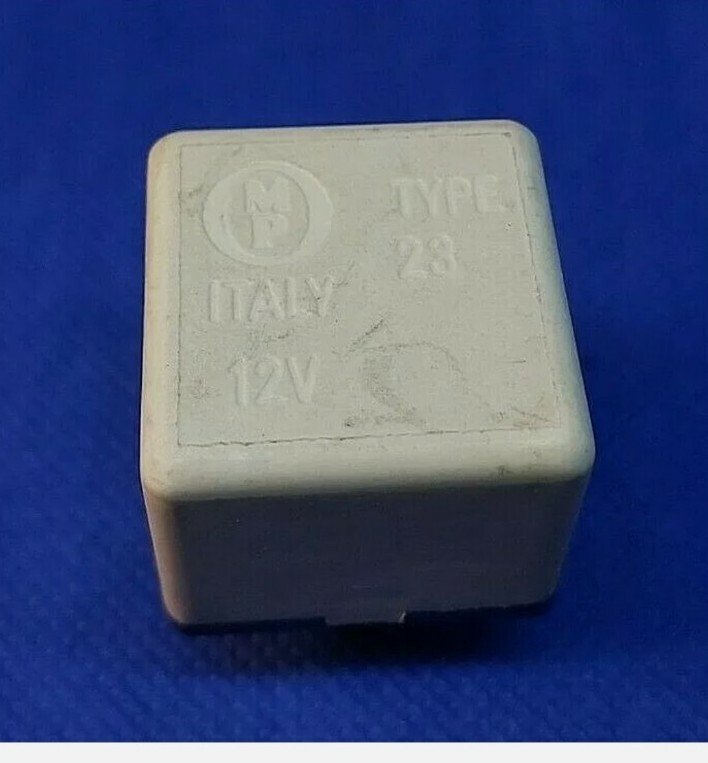 48# Relay Type 23 MP ITALY 12 V 25 A 4-Pin Citroen Peugeot Fiat WHITE ...