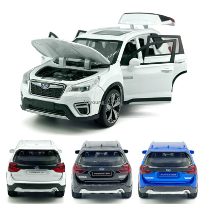Subaru Forester Model Car 1:30 Diecast Toy Cars Metal Vehicle Gifts ...
