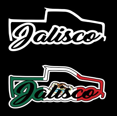 Jalisco Decal Trokita Decal Car Window JAL Vinyl Sticker Mexico ...