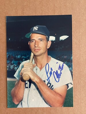 Lou Clinton NY Yankees Signed Photo | eBay
