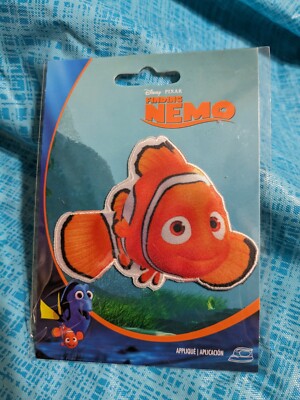 Finding Nemo Embroidered Applique Iron On Patch Disney Simplicity NEW ...