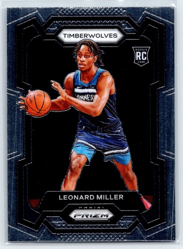 2023-24 Panini Prizm #155 Leonard Miller Rookie Card | eBay