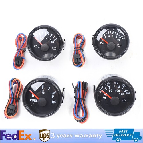 9-32V Universal 6-Gauge Set GPS Speedometer For Car Truck Marine Boat ...