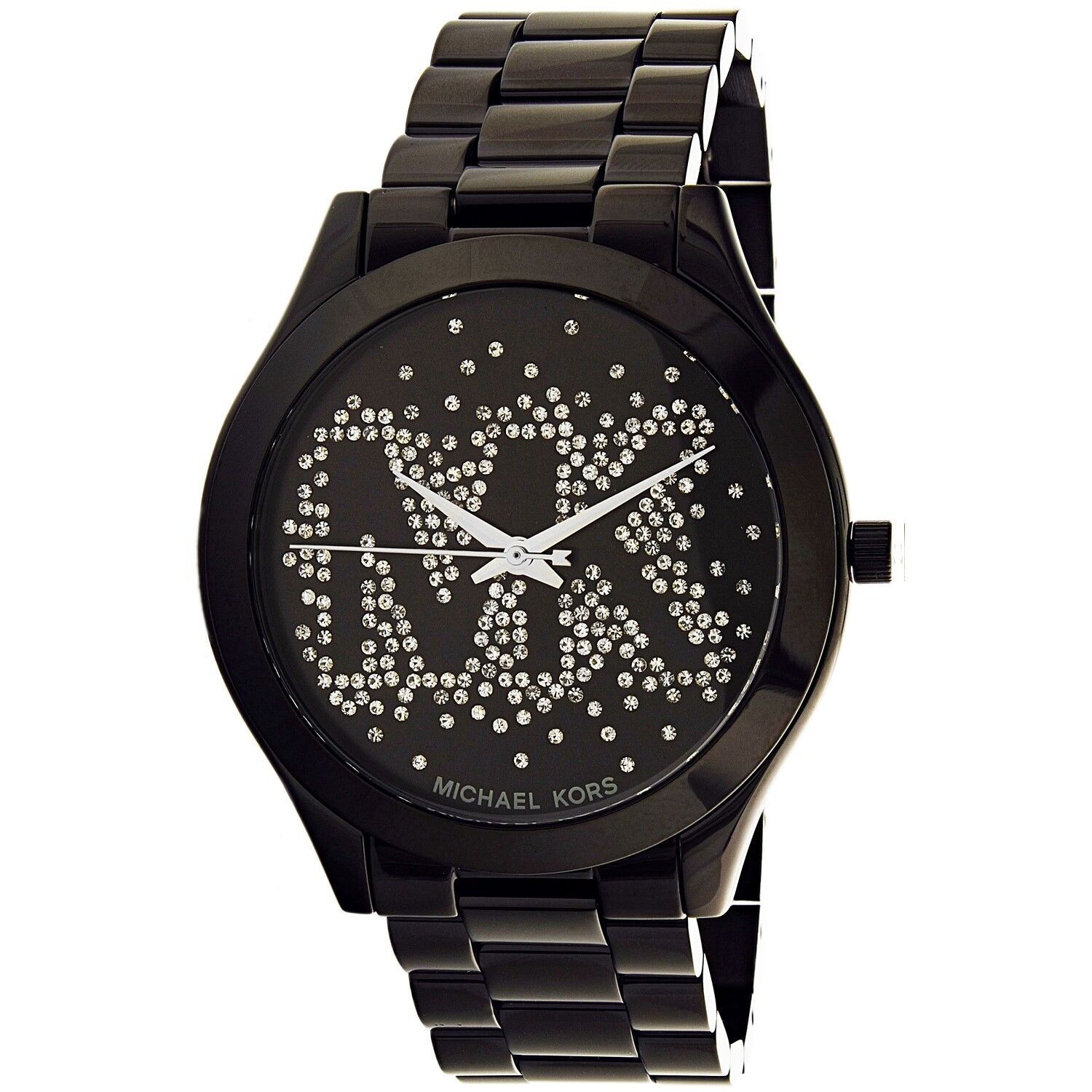Michael Kors Slim Runway Women's Black Watch - MK3589 for sale online ...