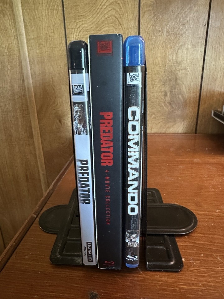 Predator 4k / Predator (4 Movie Collection) & Commando On Blu Ray Like ...