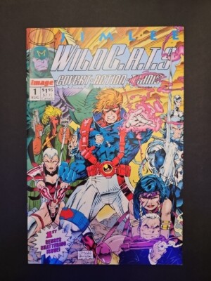 Wildcats #1 August 1992 Image Comics Jim Lee First Printing Cards ...