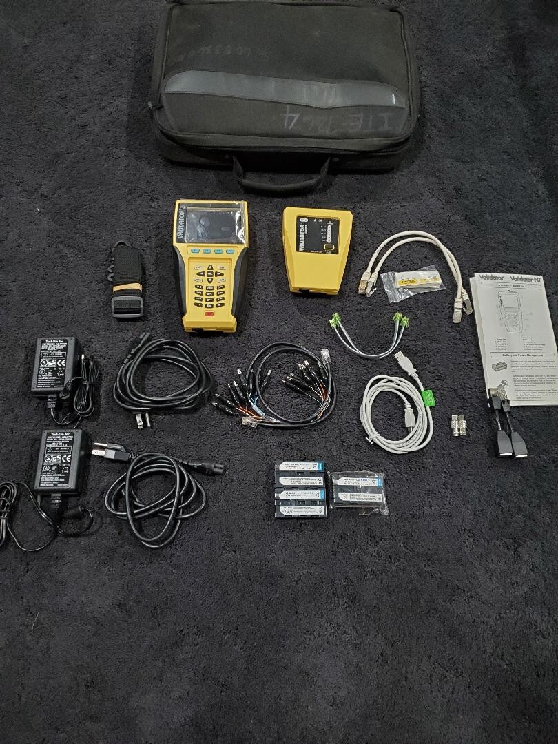 Test-um JDSU Validator NT900 Network LAN Ethernet Cable Tester for sale ...