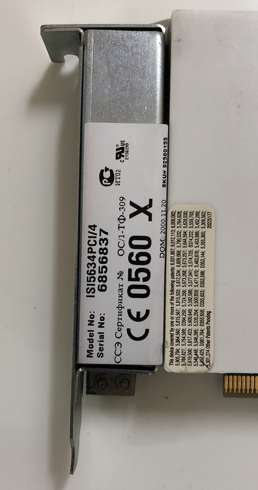 MultiTech ISI5634PCI/4 PCI ISI PCI MultiModem 4 Ports | eBay