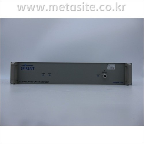 GSS6300 Spirent Multi GNSS Signal Generator | eBay