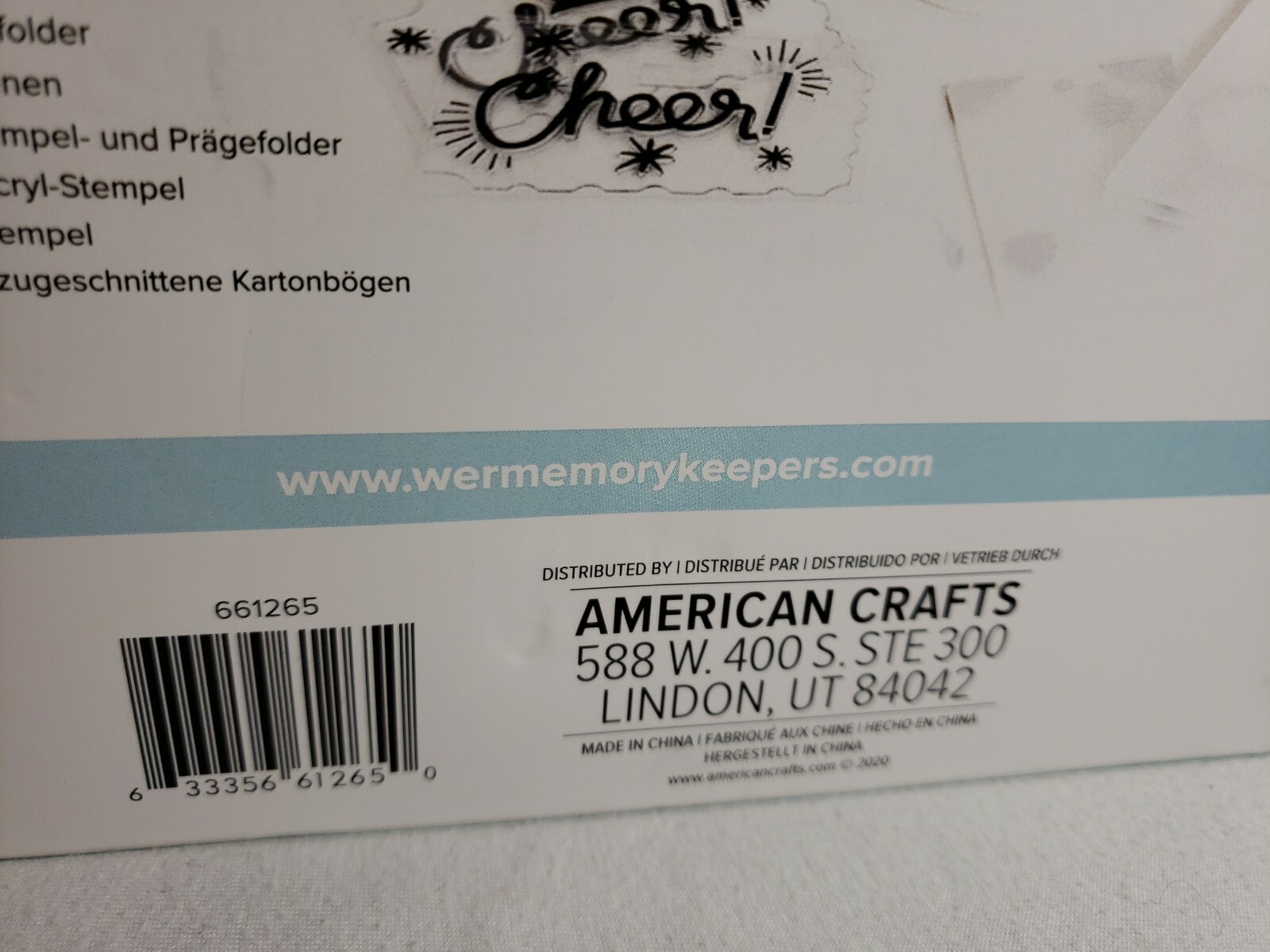 We R Memory Keepers Mini Evolution Stamp Die & Emboss Party Kit 82pc ...