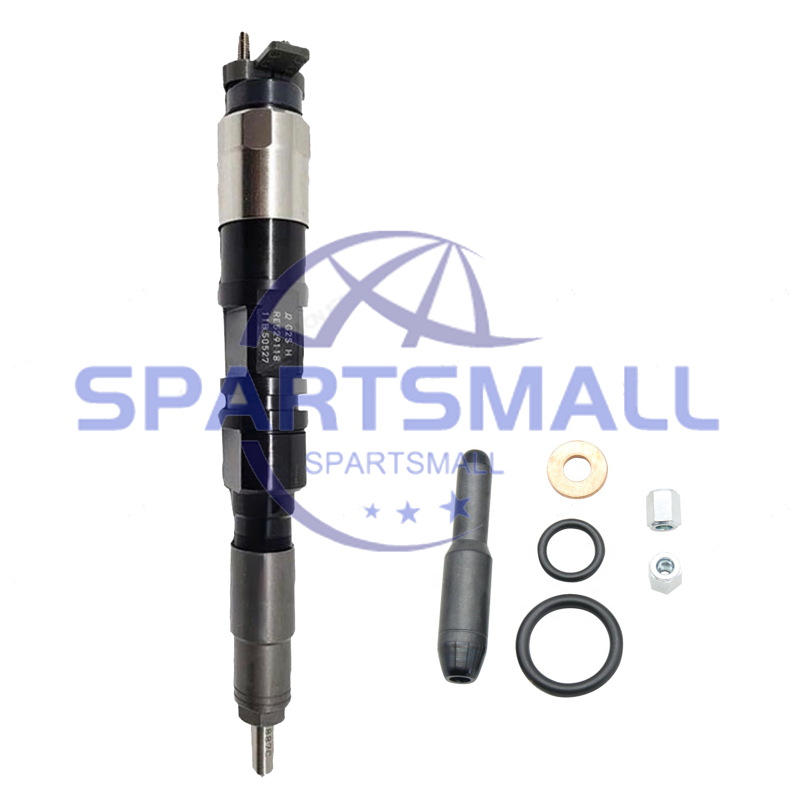 6pcs Common Rail Injector RE529118 RE524382 DZ100217 For John Deere ...