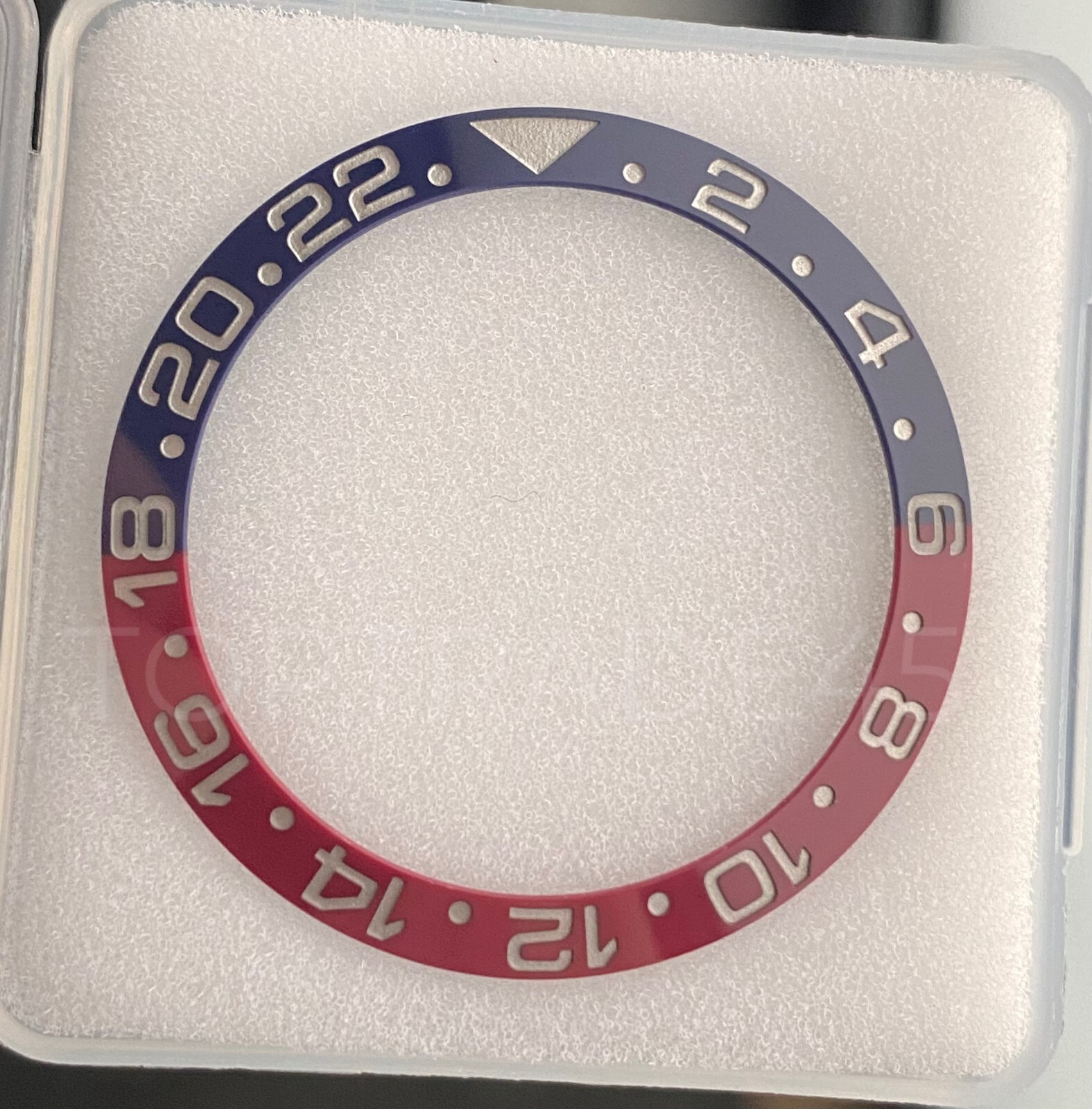 PEPSI Ceramic Bezel Insert For Rolex GMT-MASTER II 126710BLRO & 116710 ...