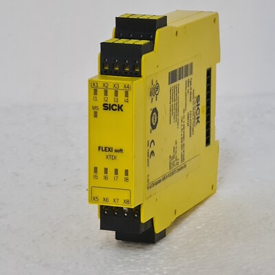 SICK FX3-XTDI80002 Flexi Soft I/O Module Ident. no.: 1044124 | eBay