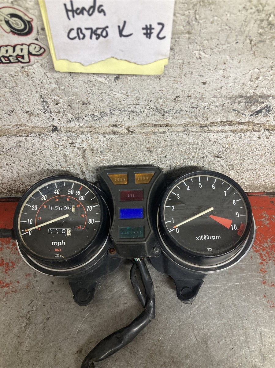 1980 Honda Cb 750 Speedometer Cafe Racer